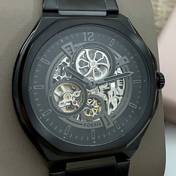 Fossil Automatic BQ2621 Evanston Black - Đồng Hồ Nam – PhongWatch