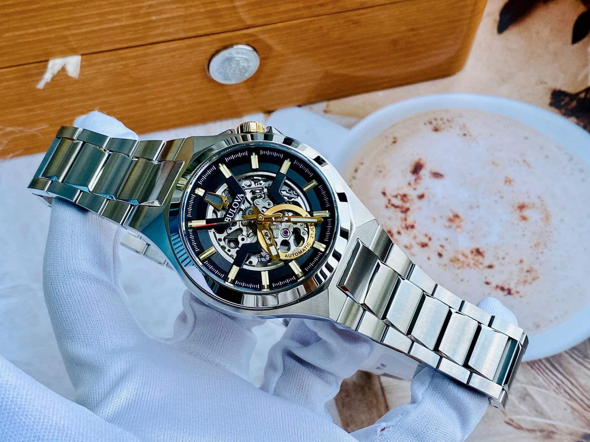 Bulova Automatic 98A224 - Đồng Hồ Nam - Chính Hãng Giá Tốt – PhongWatch