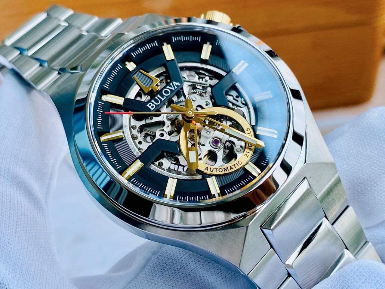 Bulova Automatic 98A224 - Đồng Hồ Nam - Chính Hãng Giá Tốt – PhongWatch