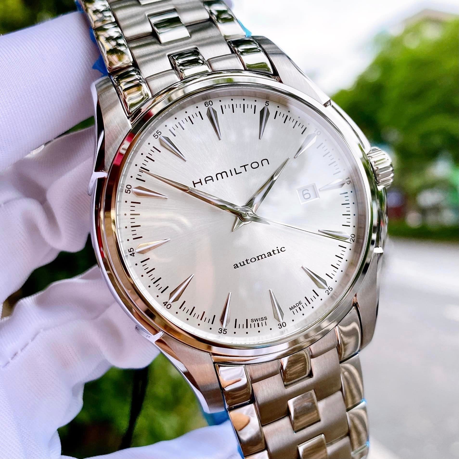 Hamilton Jazzmaster Viewmatic Silver H32715151 - Đồng Hồ Nam – PhongWatch