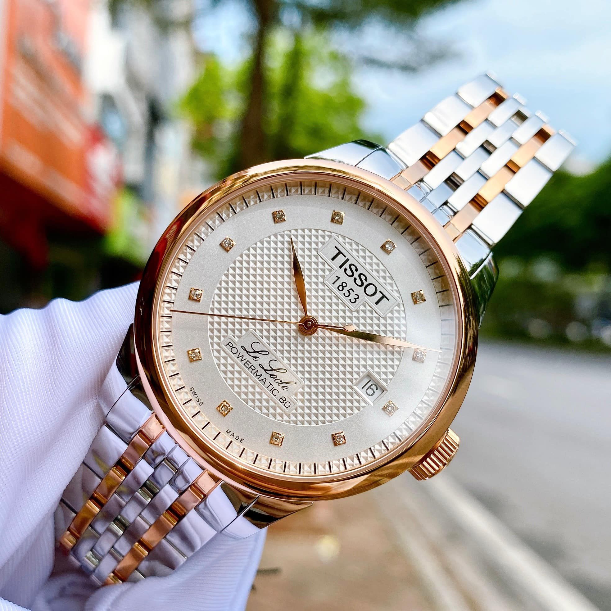 Tis.sot Le Locle Diamond DemiRose - T006.407.22.036.01 ( T006407220360 – PhongWatch