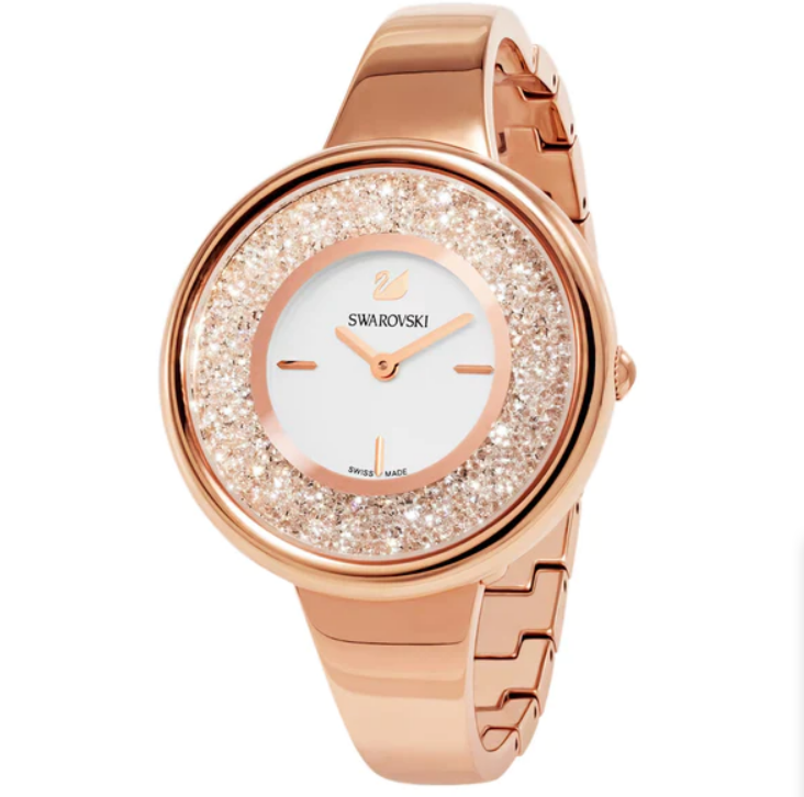 Swarovski Quartz 5269250 Crystalline Pure Rose Gold Tone Watch - Đồng ...