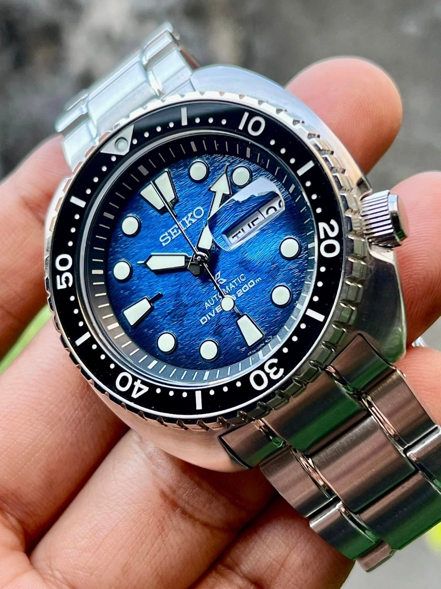 Seiko Save The Ocean Turtle Prospex Manta SRPE39K1 SRPE39J1 - Đồng Hồ ...