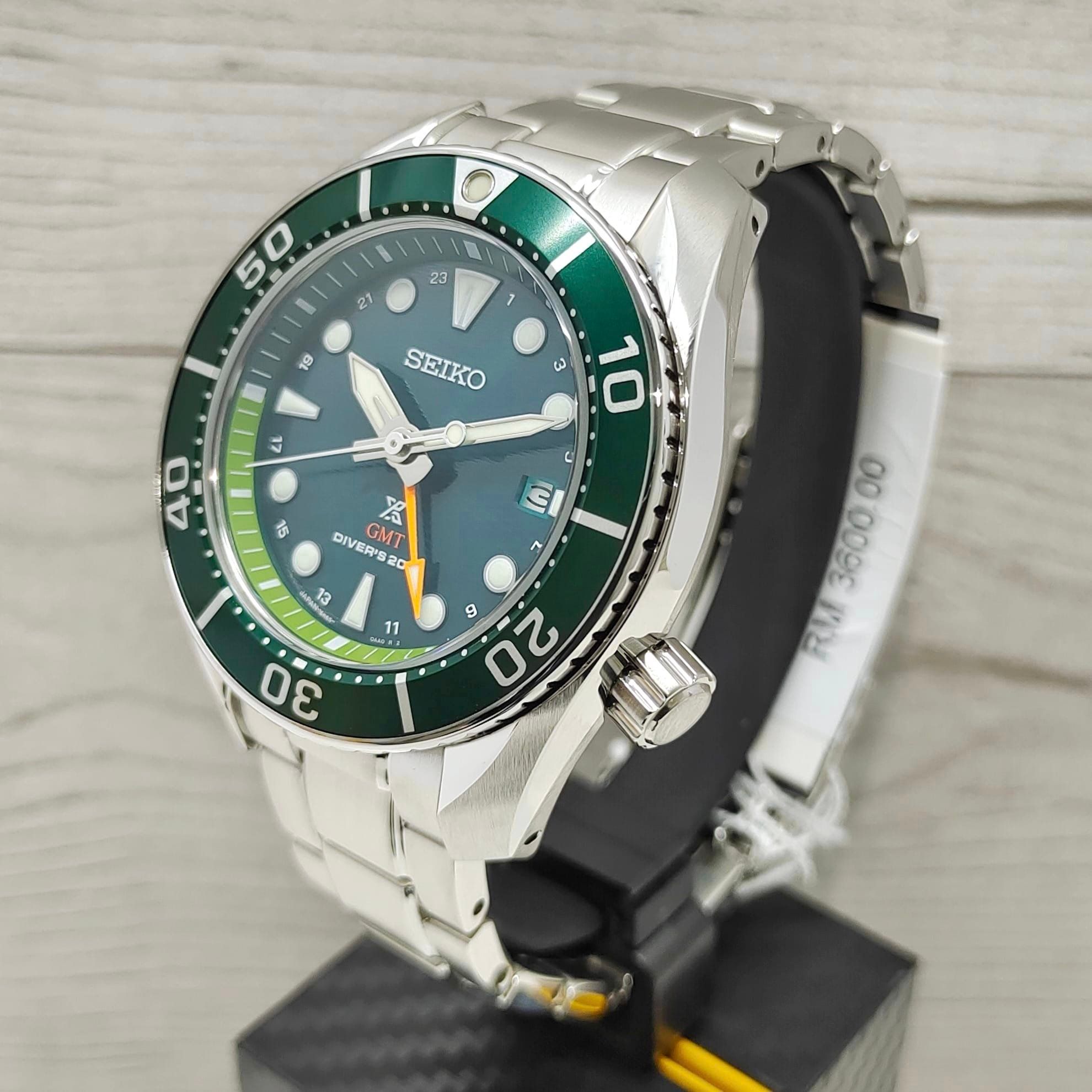 Seiko Prospex Solar Sumo GMT SFK003J1 - Đồng Hồ Nam – PhongWatch
