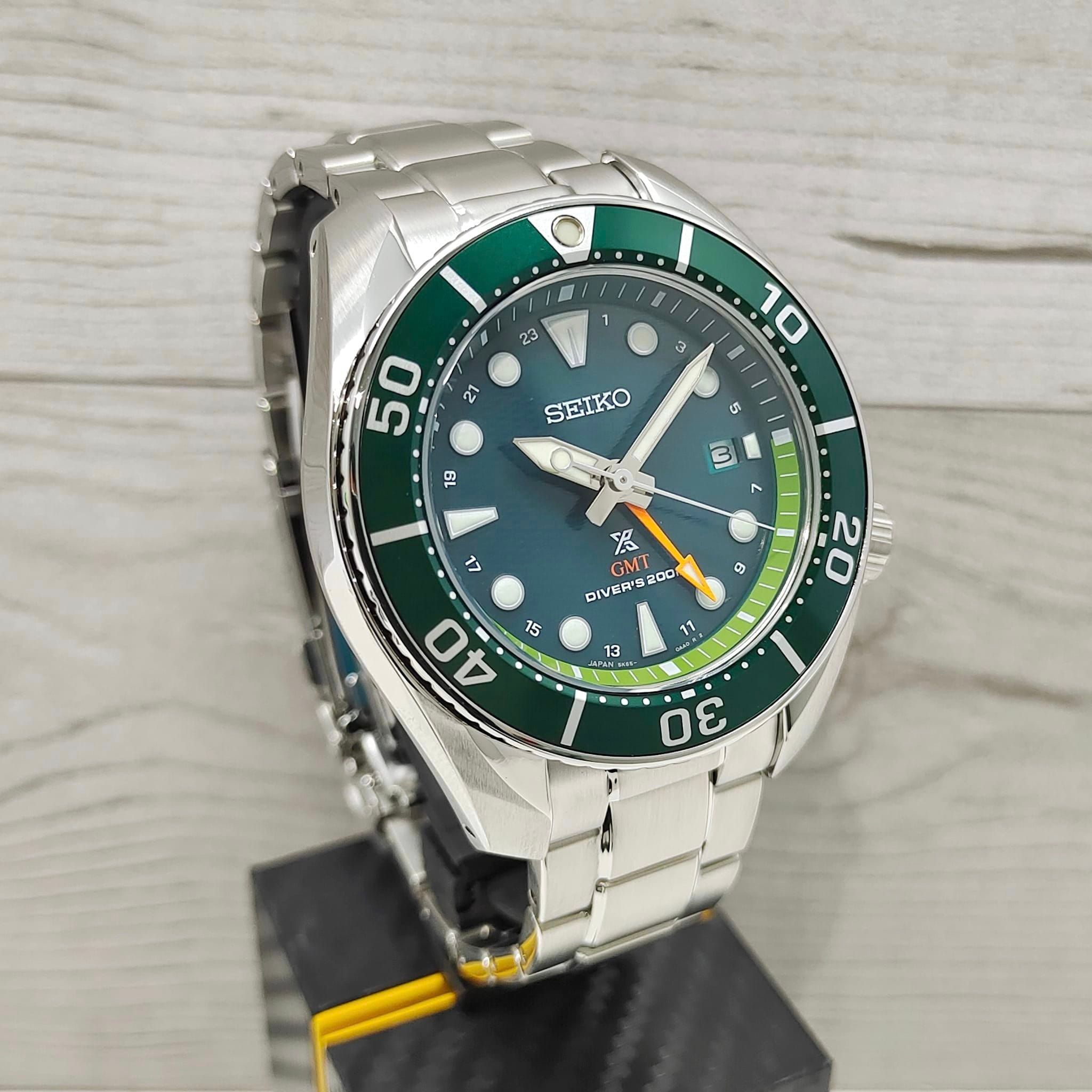 Seiko Prospex Solar Sumo GMT SFK003J1 - Đồng Hồ Nam – PhongWatch
