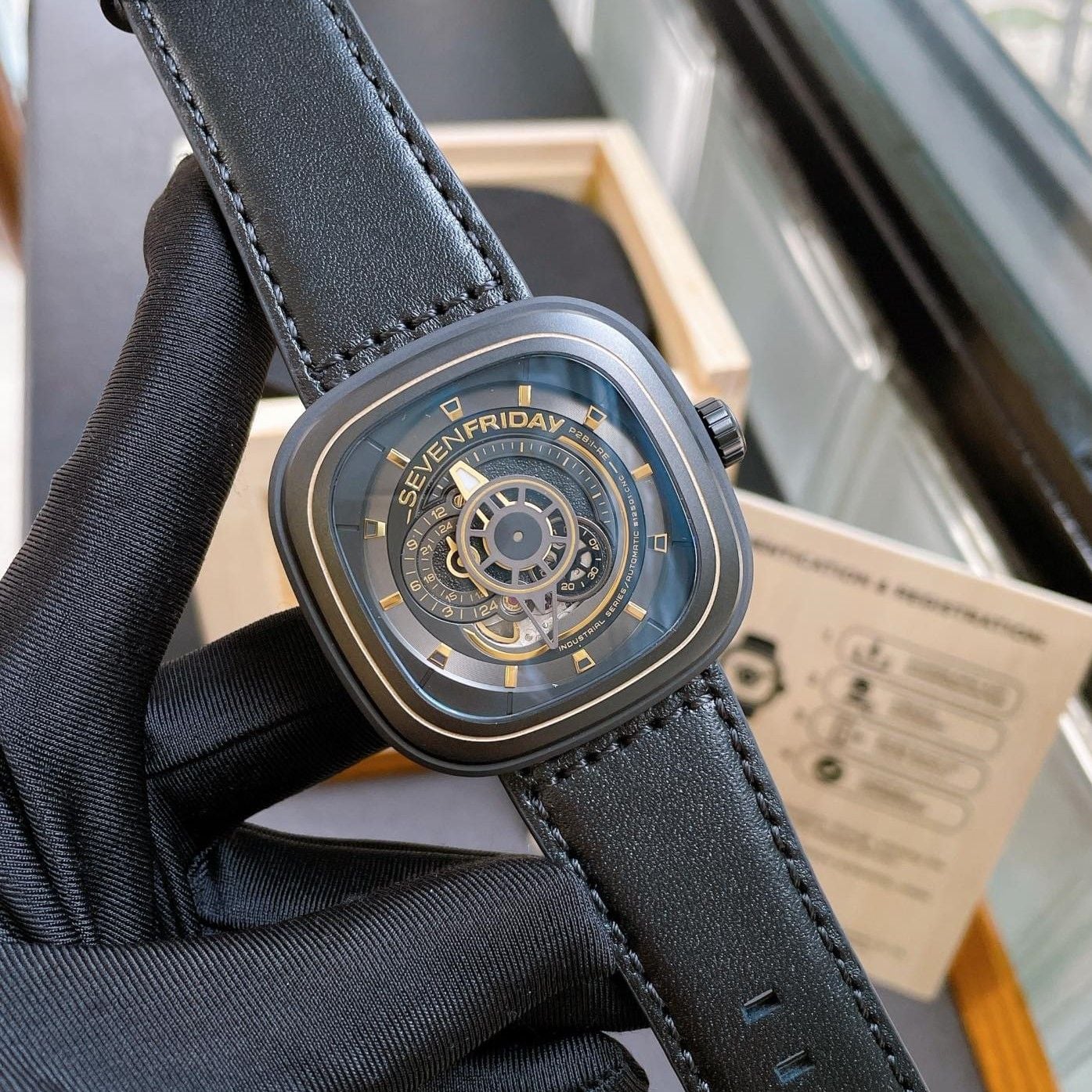 SevenFriday Stainless Steel Automatic Watch P2B/02 - Đồng Hồ Nam ...