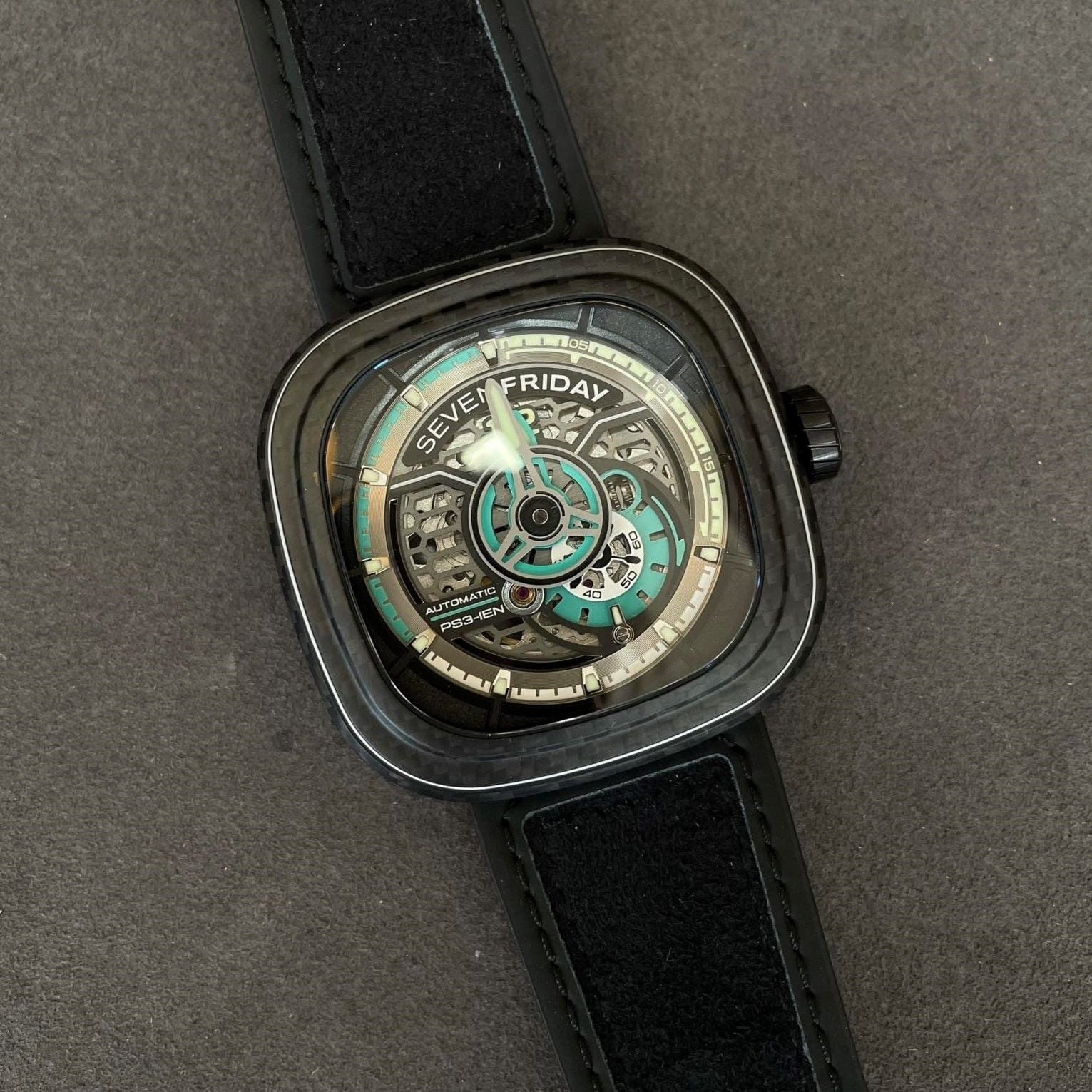SevenFriday PS3/01 "JADE CARBON" - Đồng Hồ Nam - Chính Hãng Giá Tốt ...
