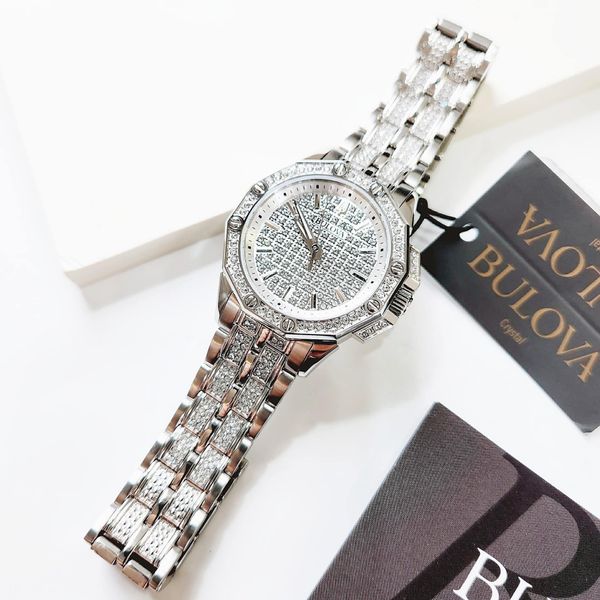 Bulova Quartz 96L305 Crystal Octava Model - Đồng Hồ Nữ – PhongWatch