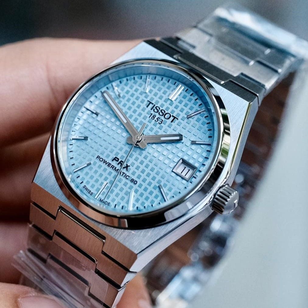 Tissot PRX Powermatic 80 35mm ICE BLUE T137.207.11.351.00 -Đồng Hồ Nam ...