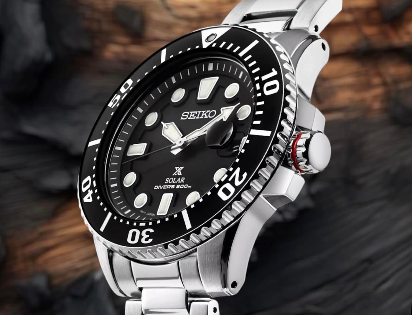 Seiko Solar Prospex Padi Black SNE551P1 Drive - Đồng Hồ Nam – PhongWatch