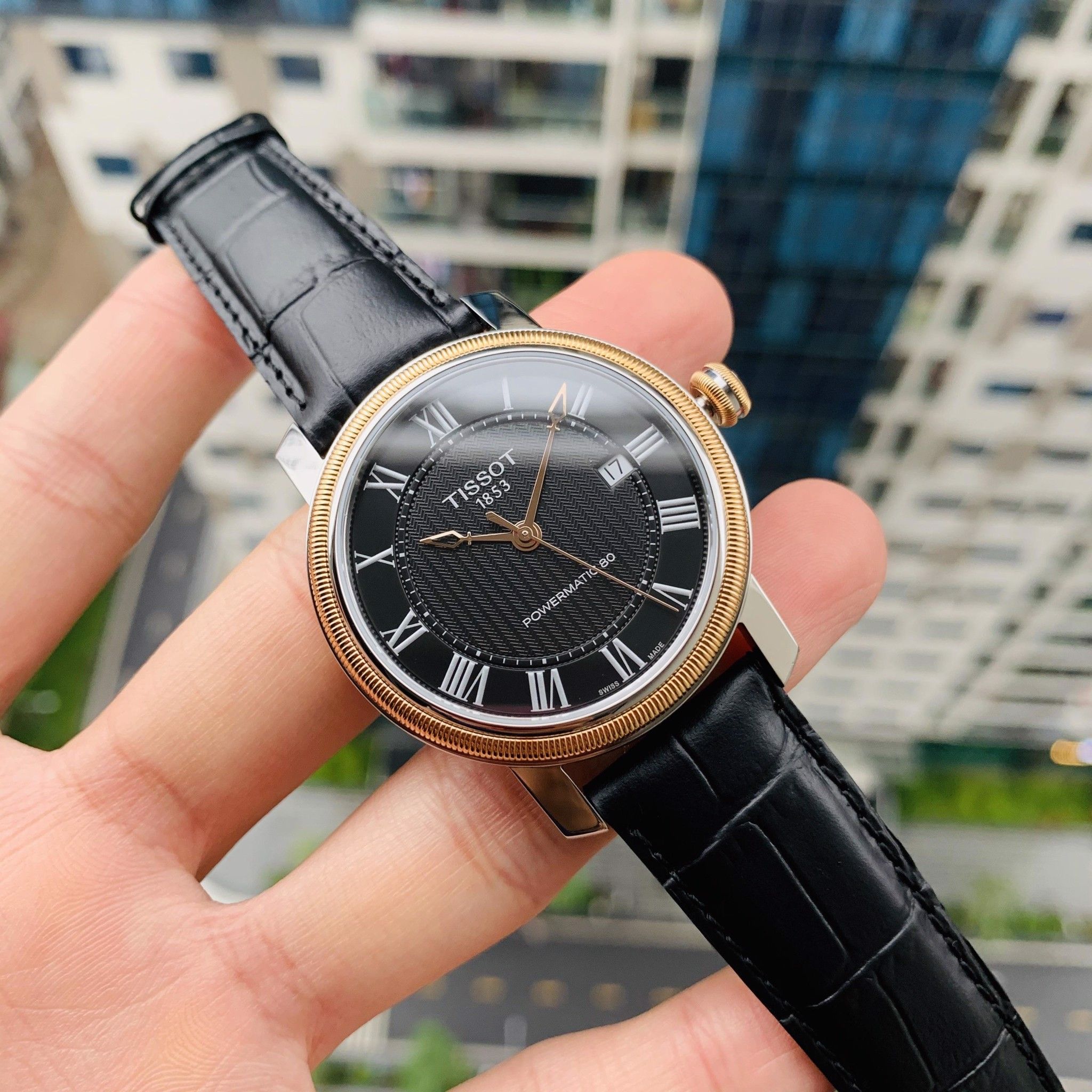 Tissot Bridgeport Powermatic 80 T097.407.26.053.00 ( T0974072605300 ) – PhongWatch