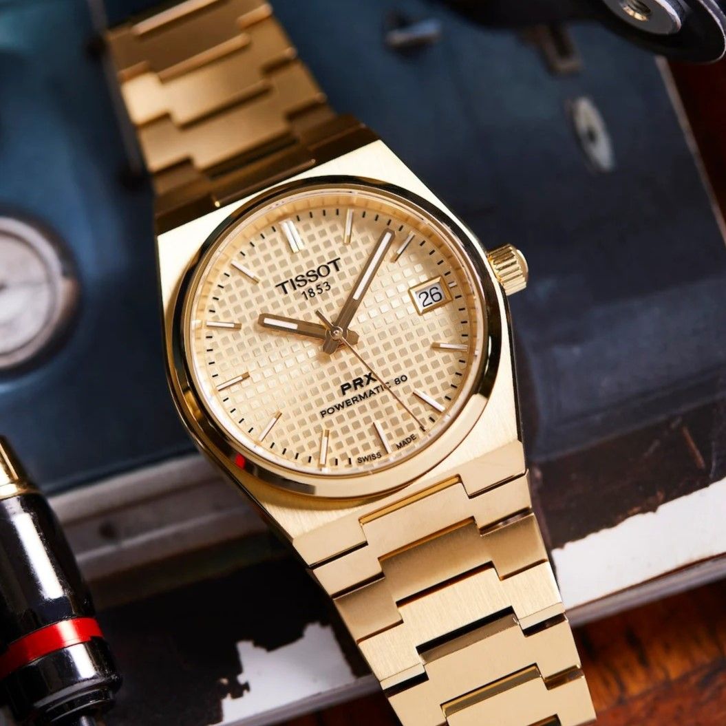 Tissot PRX Powermatic 80 35mm GOLD T137.207.33.021.00 – PhongWatch