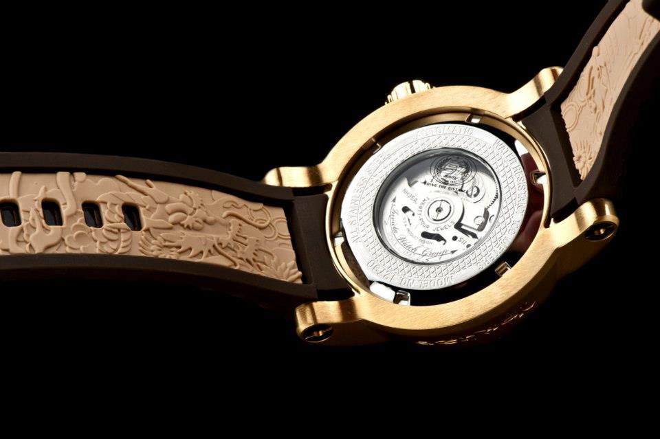Invicta Automatic S1 Rally Dragon Gold 48mm - Đồng Hồ Nam – PhongWatch