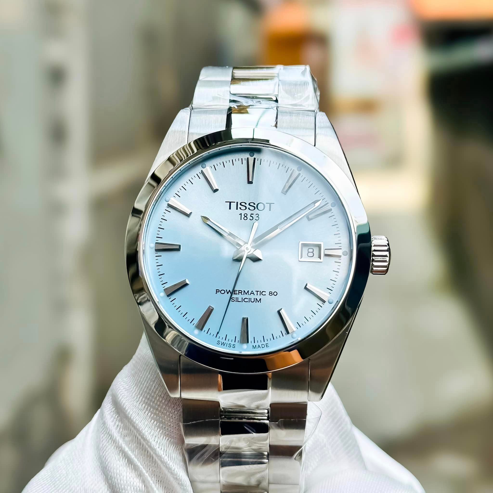 Tissot Gentleman Powermatic 80 Silicium T127.407.11.351.00 - Nam – PhongWatch