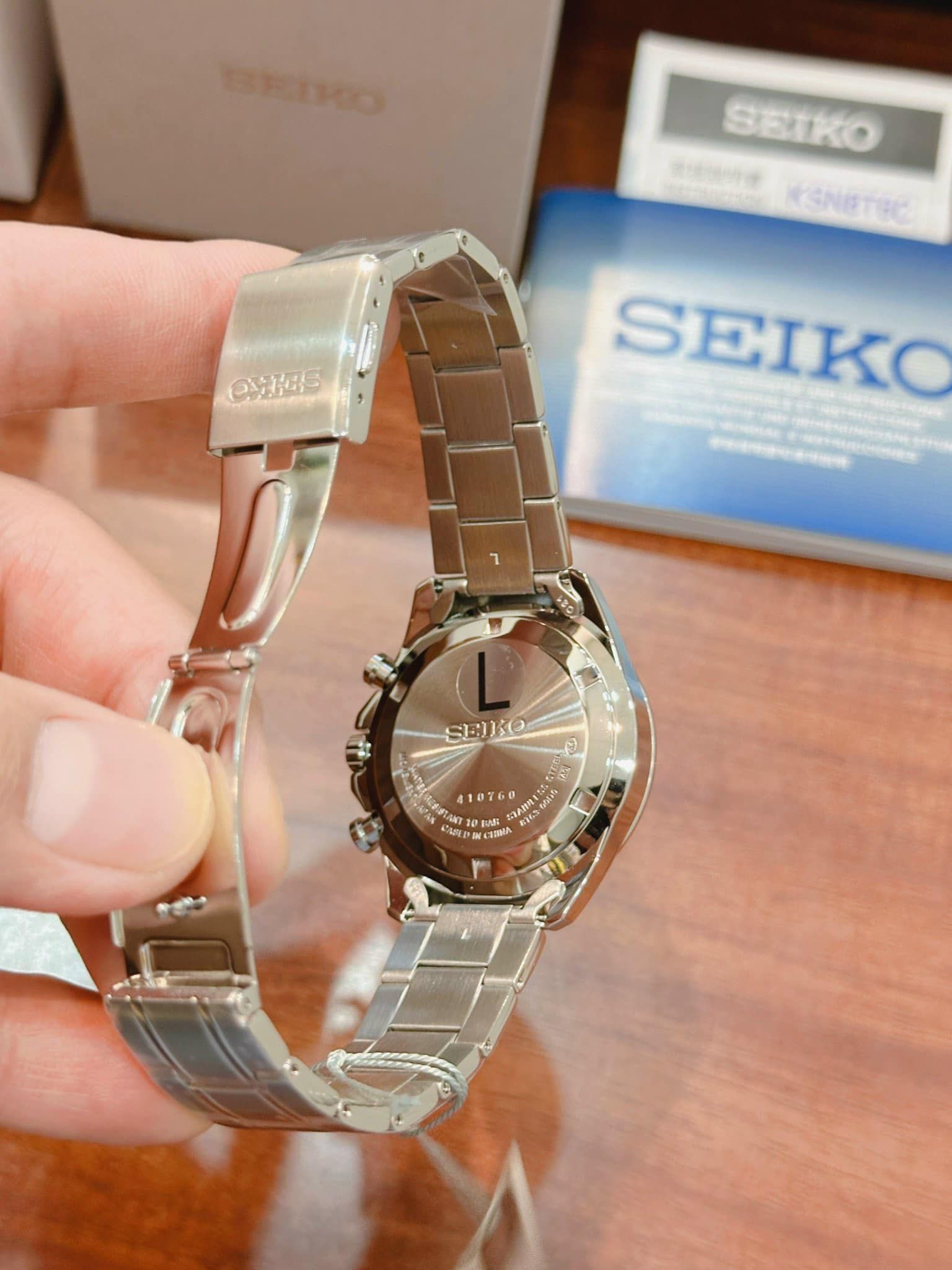 Seiko Quartz SBTR009 Spirit Chronograph - Đồng Hồ Nam - Chính Hãng ...