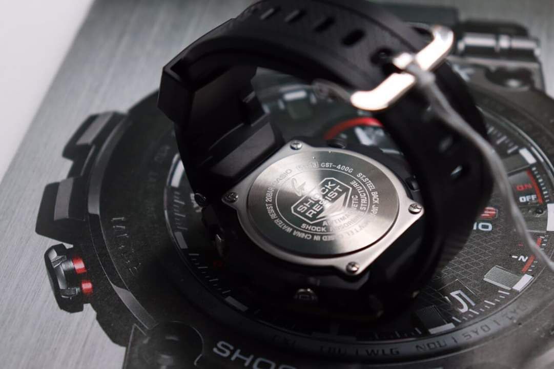 Casio G-Shock GST-400G-1A9 – PhongWatch
