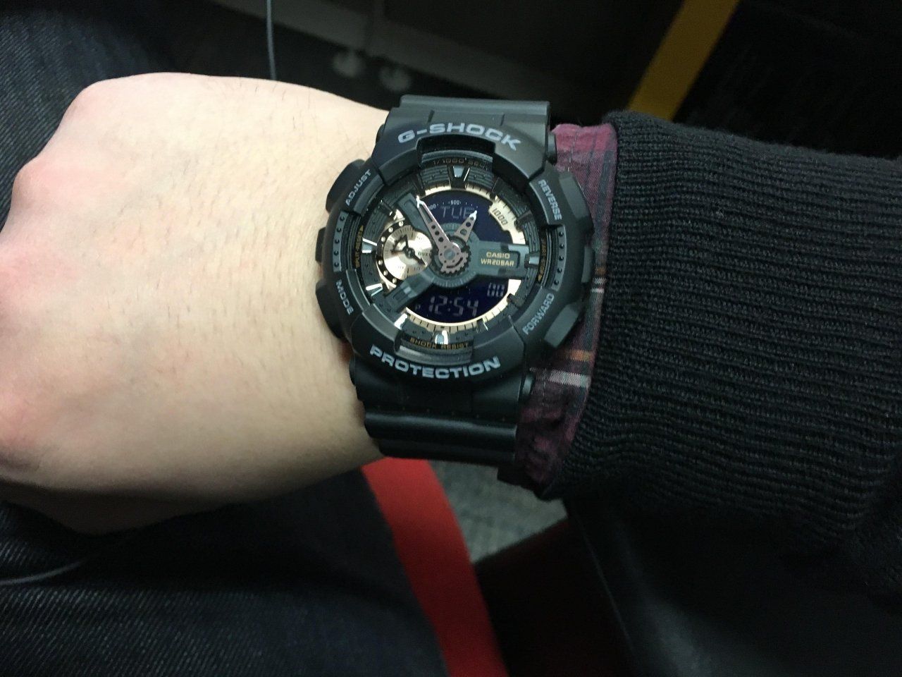 Casio G-Shock GA-110RG-1A – PhongWatch