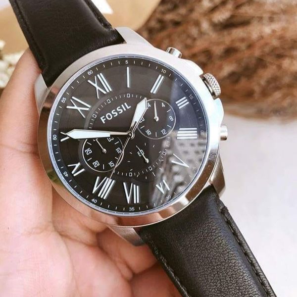 Fossil Quartz FS4812 Grant Chronograph - Đồng Hồ Nam - Chính Hãng ...
