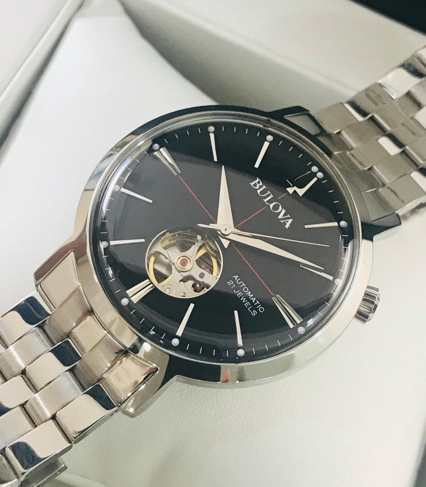 Bulova Automatic 96A199 - Đồng Hồ Nam - Chính Hãng Giá Tốt – PhongWatch
