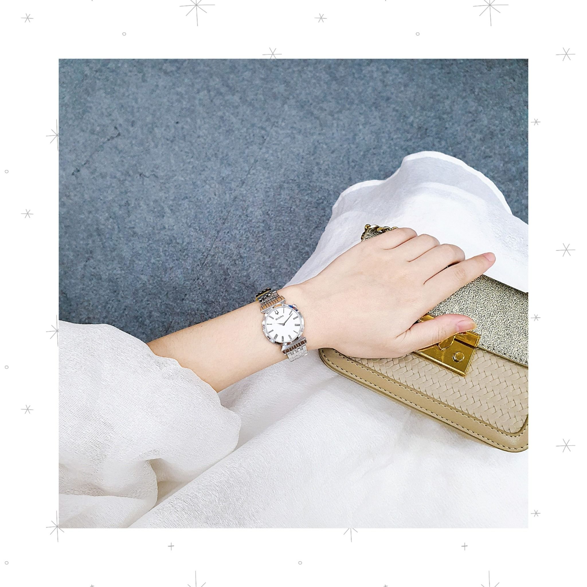 Bulova Quartz 96L275 - Đồng Hồ Nữ - Chính Hãng Giá Tốt – PhongWatch