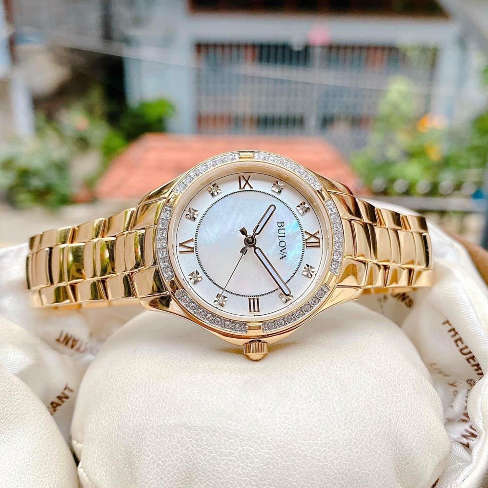 Bulova Quartz 98L256 - Đồng Hồ Nữ - Chính Hãng Giá Tốt – PhongWatch