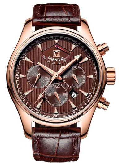 Carnival Chronograph Automatic 8689G-VH-DD-N ( 8689G ) - Đồng Hồ Nam ...