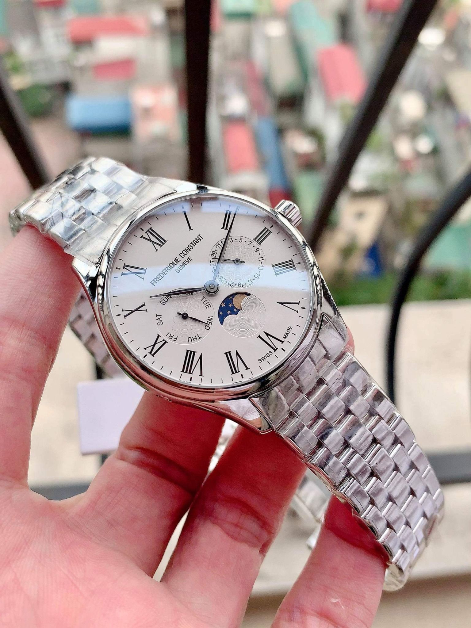 Frederique Constant Moonphase FC-260WR5B6B - Đồng Hồ Nam - Chính Hãng ...