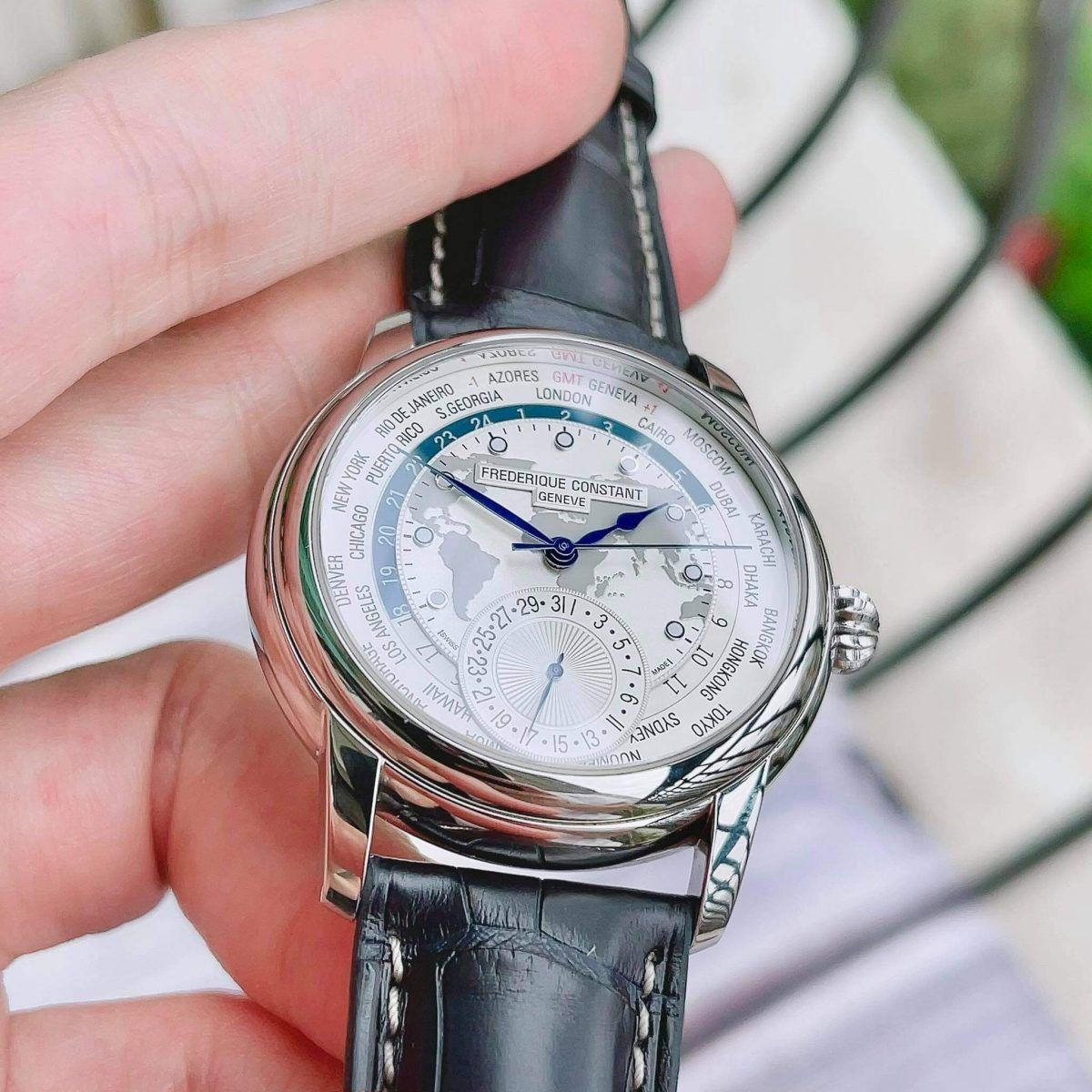 Frederique Constant Manufacture Worldtimer FC-718WM4H6 - Chính Hãng ...