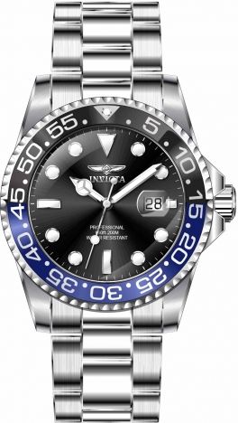 Invicta Quartz Pro Diver 33252 Black Dial Batman Bezel 42mm ( pin ...