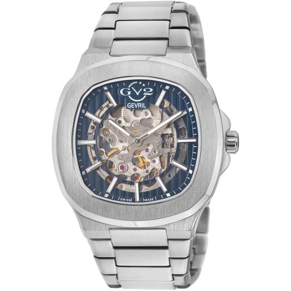 GV2 By Gevril 18110 Men's Potente Swiss Automatic Skeletal Watch - Đồn ...