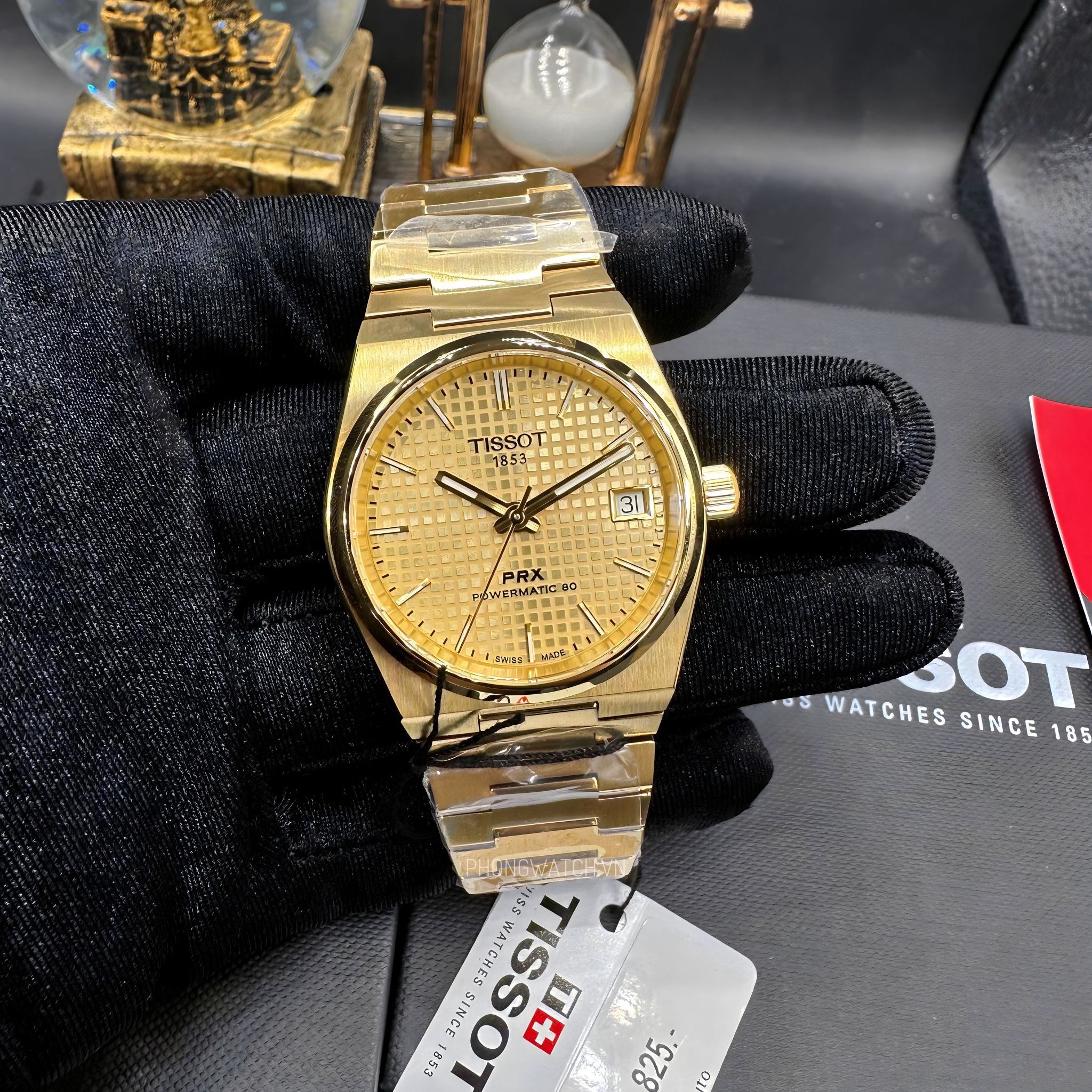 Tissot PRX Powermatic 80 35mm GOLD T137.207.33.021.00 – PhongWatch