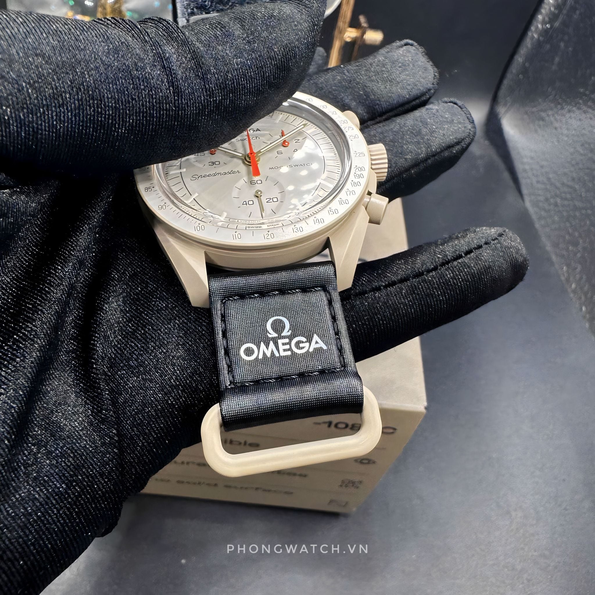 Omega x Swatch Bioceramic Moonswatch Mission to Jupiter SO33C100 ...