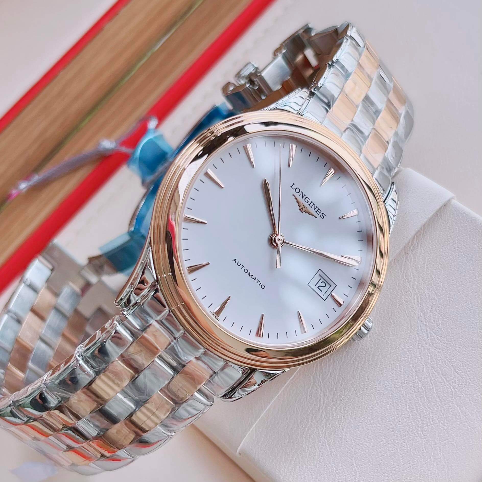 Longines Flagship L4.974.3.92.7 ( L49743927 ) 38.5mm - Đồng Hồ Nam ...