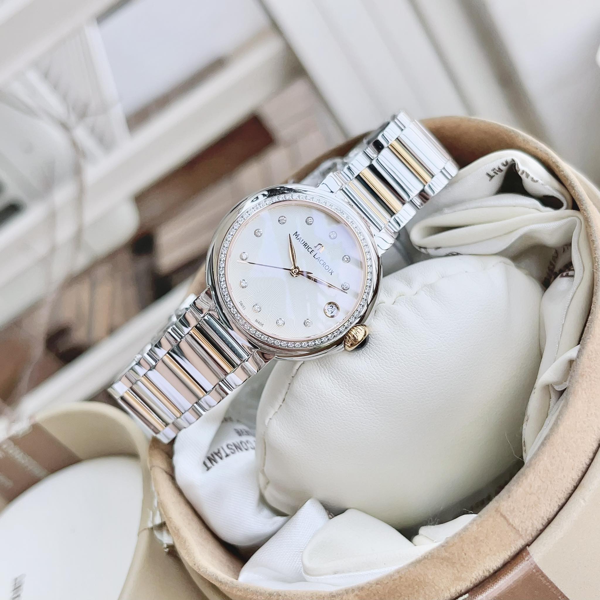 Maurice Lacroix Fiaba FA1004-PVP23-170-1 32mm - Đồng Hồ Nữ Chính Hãng ...