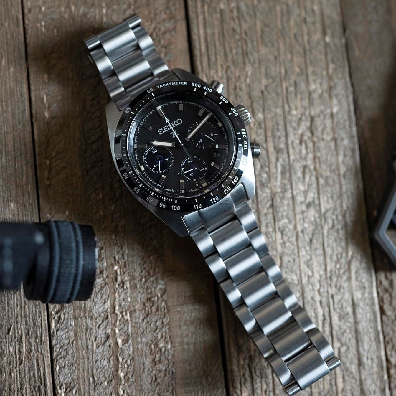 Seiko Solar SSC819 SSC819P1 Prospex Speedtimer Chronograph Đồng Hồ Nam ...