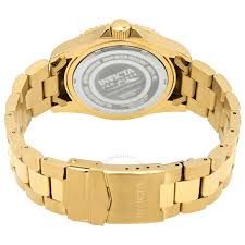 Invicta Quartz 33271 Pro Diver Black Dial Yellow Gold-tone - Đồng Hồ N ...