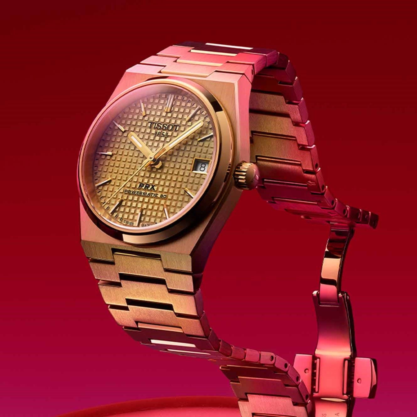 Tissot PRX Powermatic 80 35mm GOLD T137.207.33.021.00 – PhongWatch