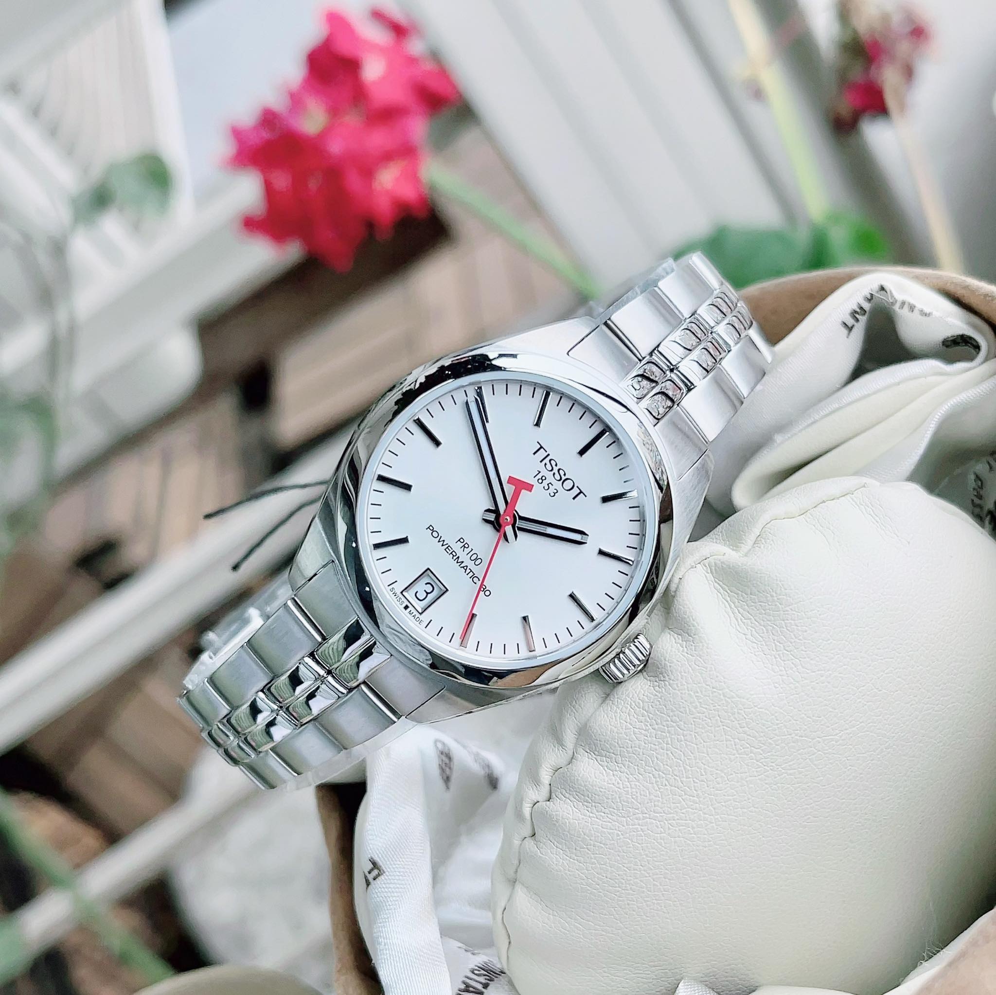 Tissot Automatic PR100 T101.207.11.011.00 - Đồng Hồ Nữ - Chính Hãng Gi – PhongWatch