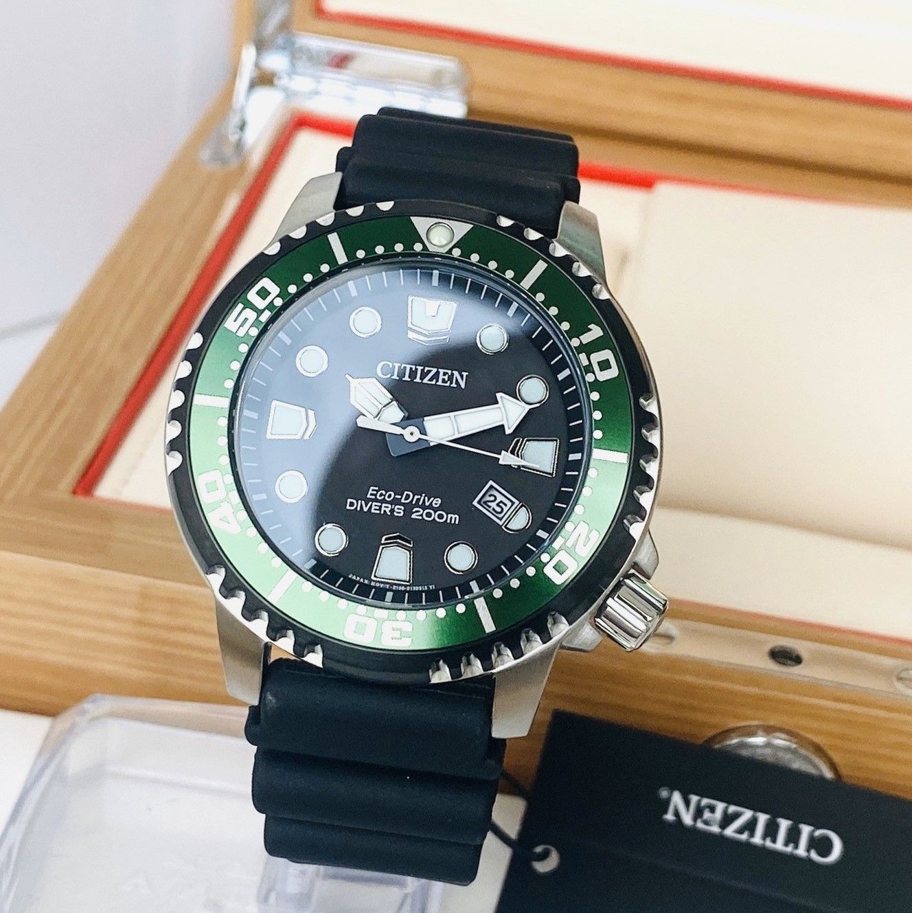 Citizen Eco-Drive BN0155-08E Promaster Professional Diver Watch ( BN01 ...