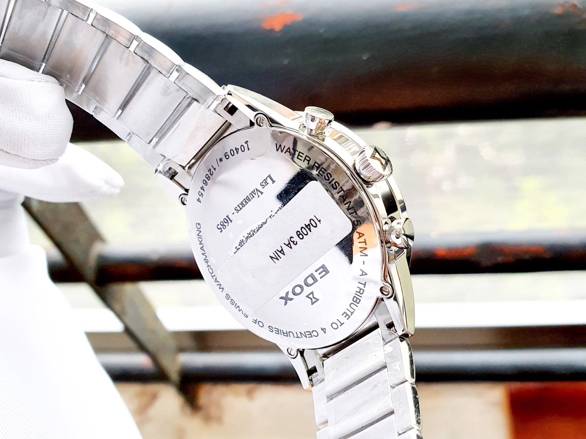 Edox Les Vauberts Chronograph 10409-3A-AIN ( 104093AAIN ) – PhongWatch
