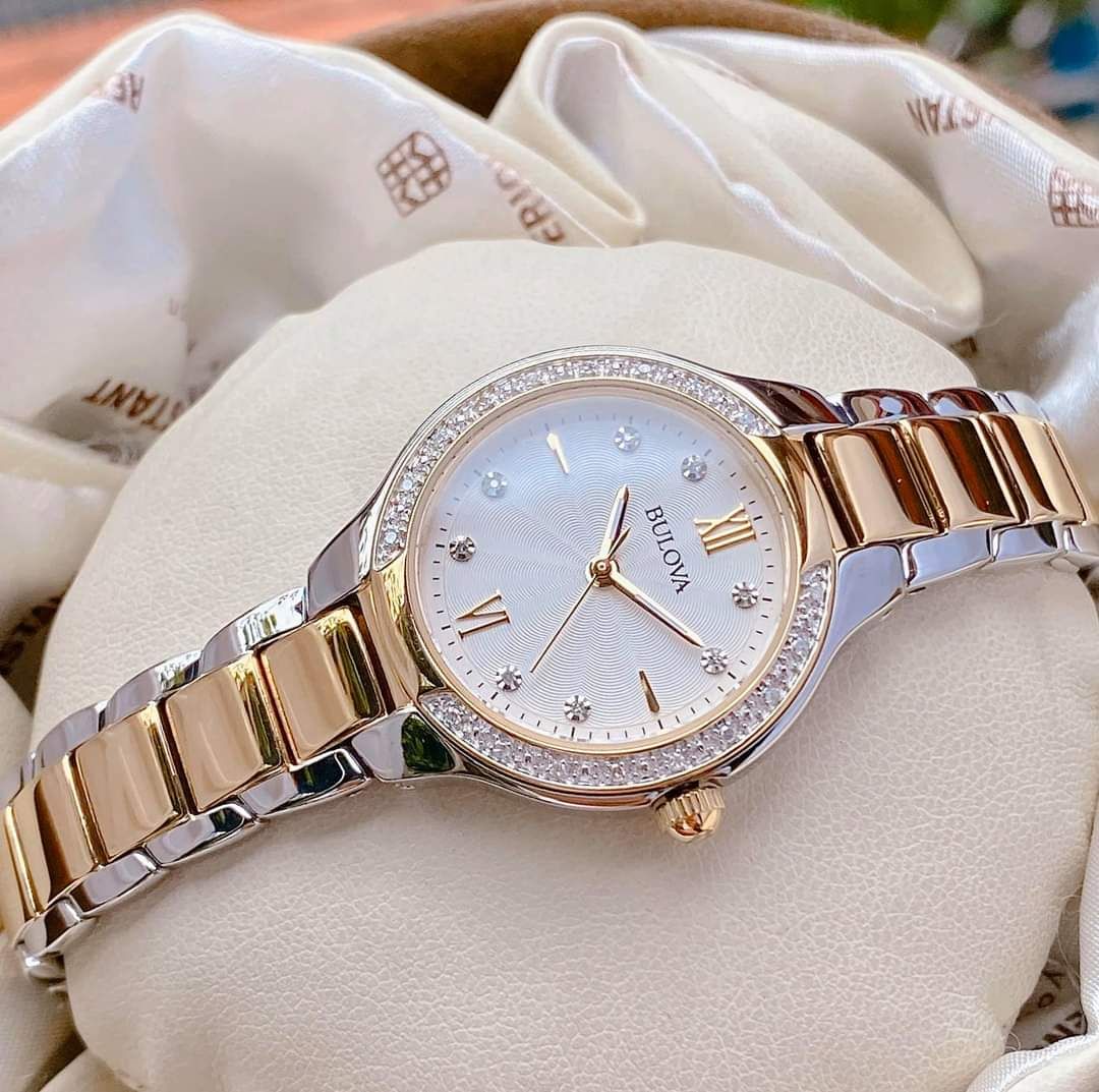 Bulova Quartz 98R221 - Đồng Hồ Nữ - Chính Hãng Giá Tốt – PhongWatch