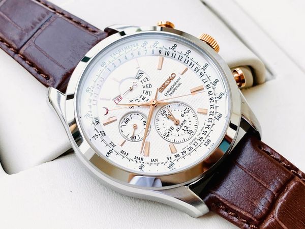 Seiko Quartz SPC129P1 ( SPC129 ) Chronograph - Chính Hãng Giá Tốt ...