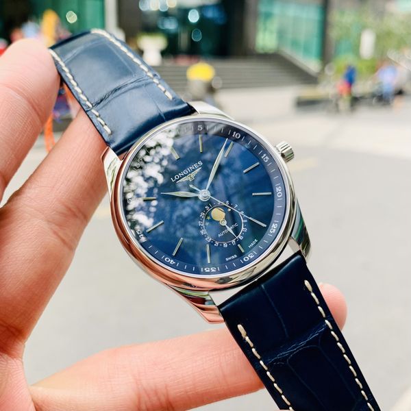 Longines Master Moonphase Blue - L29094920 – PhongWatch