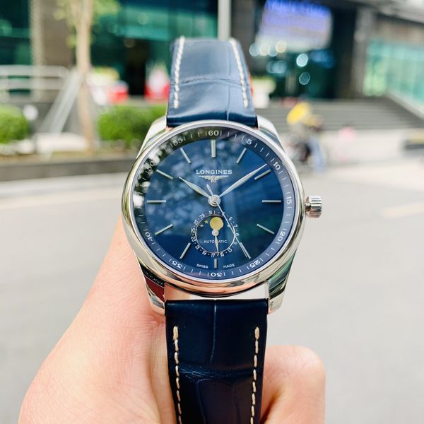 Longines Master Moonphase Blue - L29094920 – PhongWatch