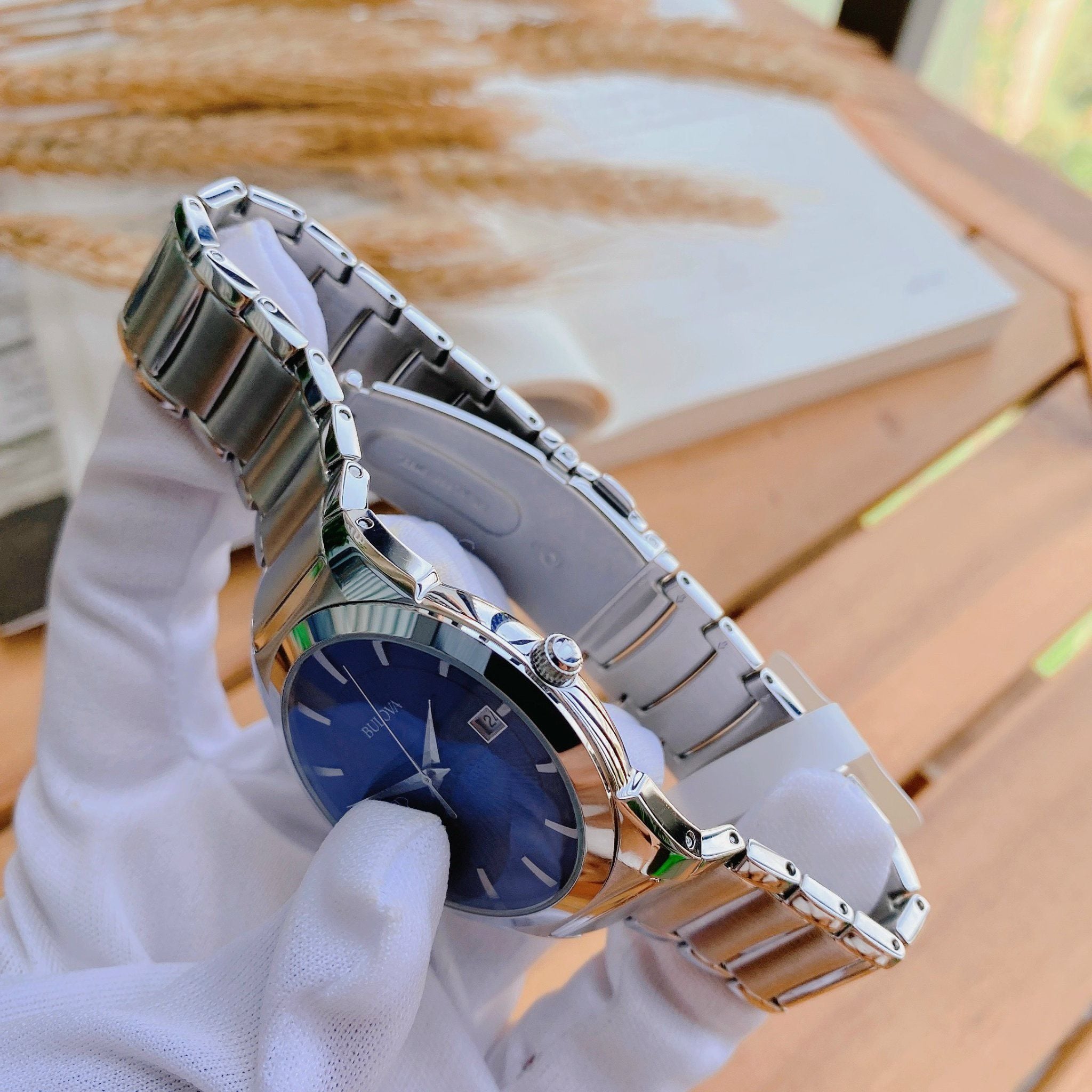 Bulova Classic Black Dial Stainless Steel 96B149 - Đồng Hồ Nam – PhongWatch