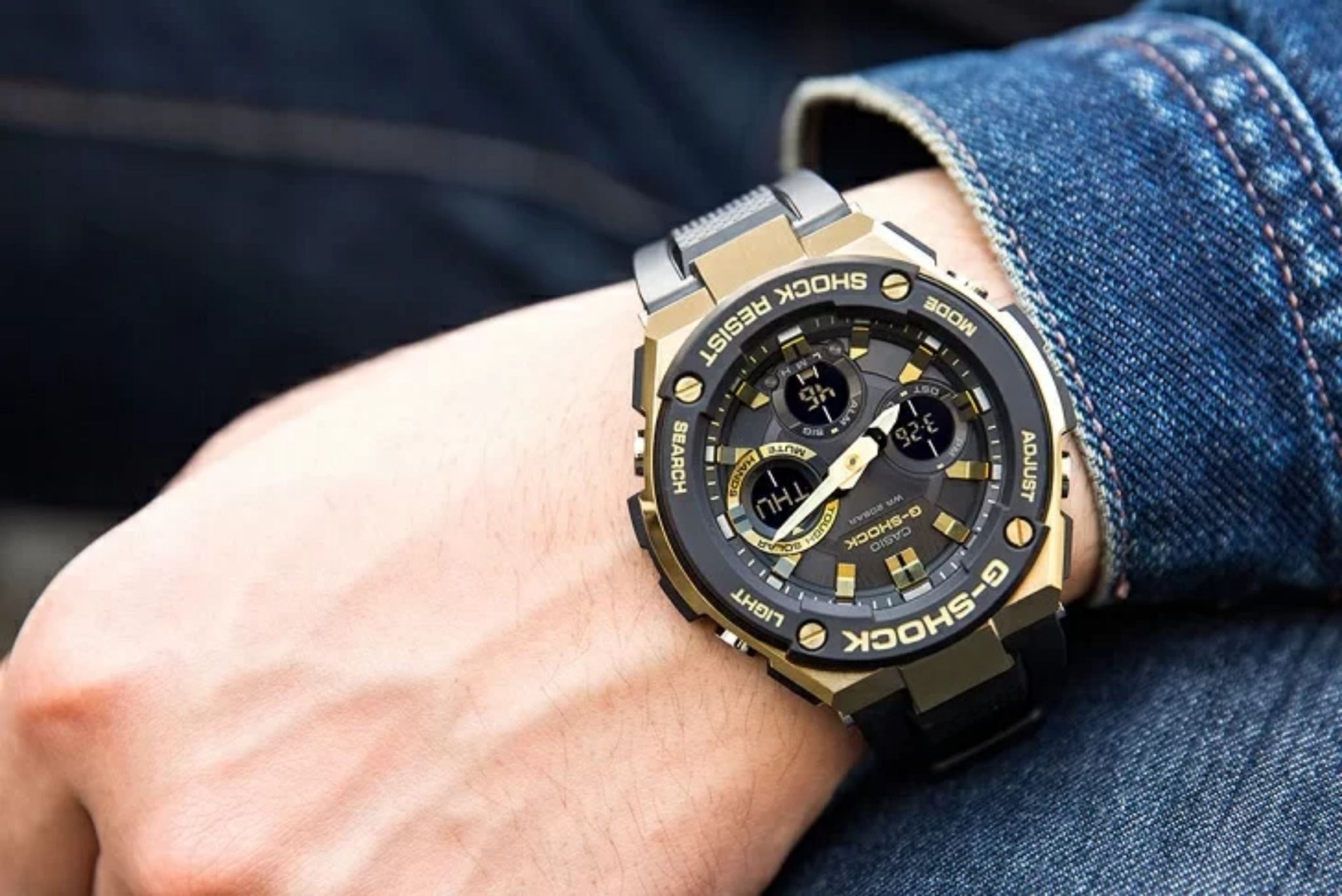 Casio G-Shock GST-S100G-1A ( GST-S100G-1ADR ) – PhongWatch