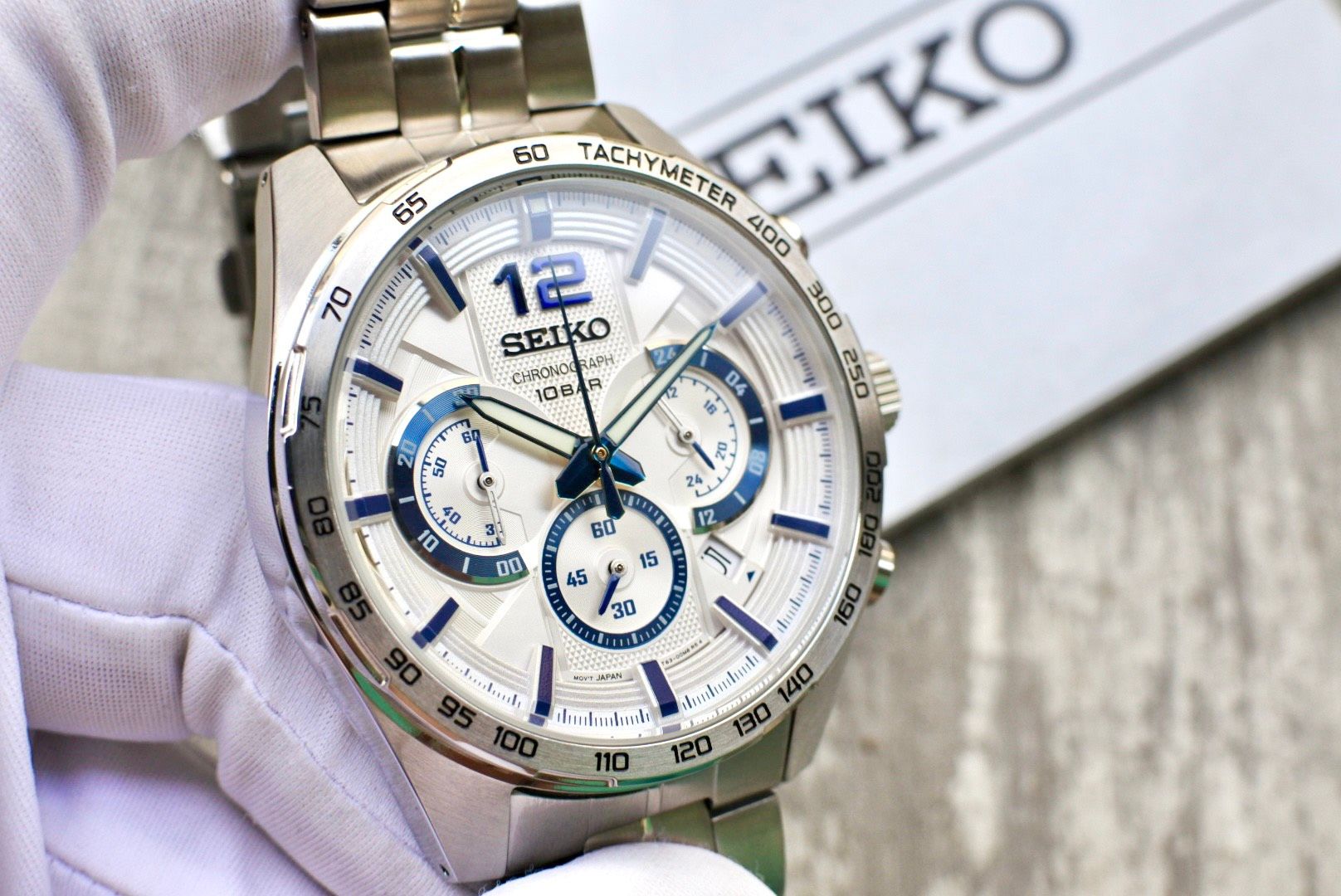 Seiko Quartz SSB343P1 ( SSB343 ) Chronograph - Chính Hãng Giá Tốt ...