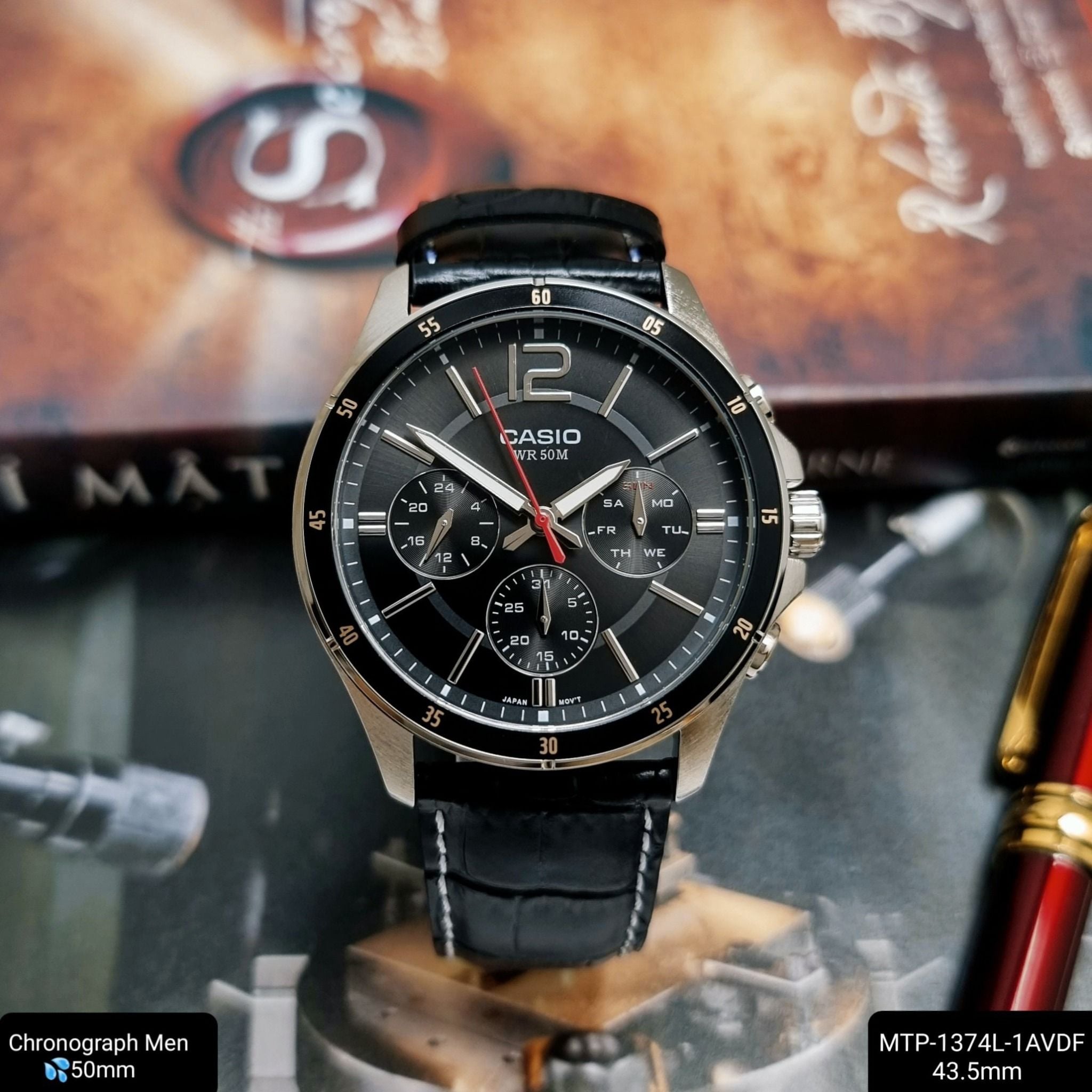 Casio Quartz MTP-1374L-1AVDF – PhongWatch