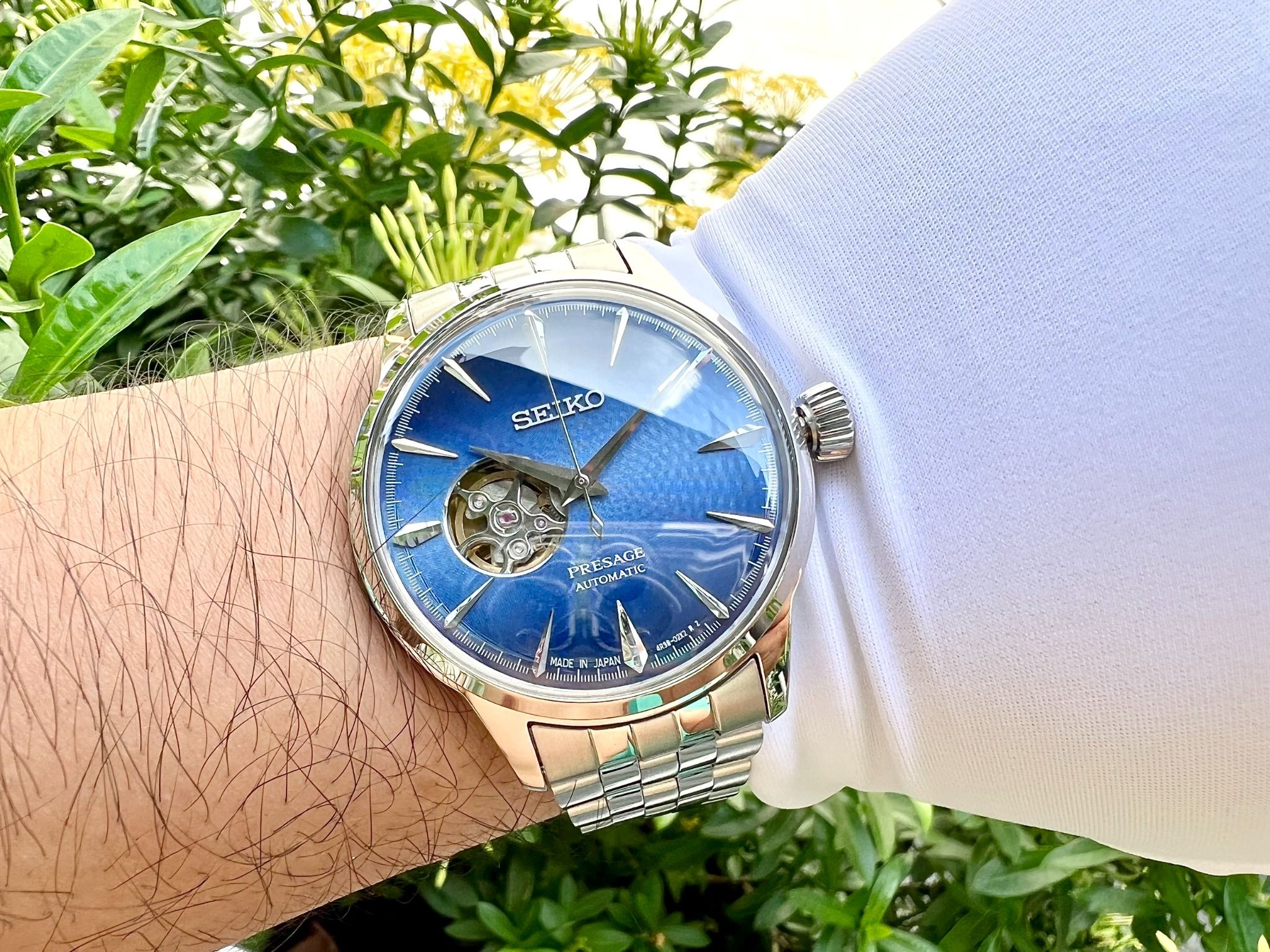 Seiko Presage Cocktail Acapulco Blue SSA439J1 - Đồng Hồ Nam – PhongWatch