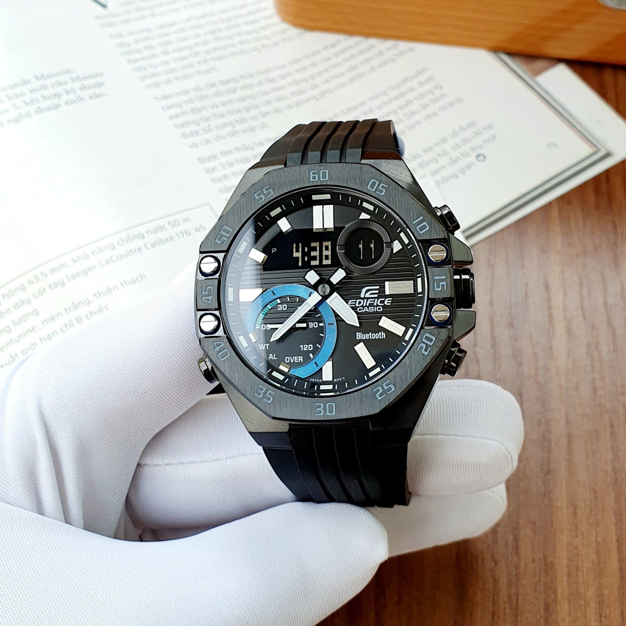 Casio Edifice ECB-10PB-1ADF – PhongWatch